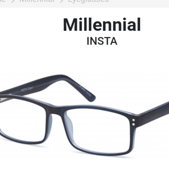 Millennial | Accessories | Nwt Unisex Millennial Eyewear Insta Blue ...